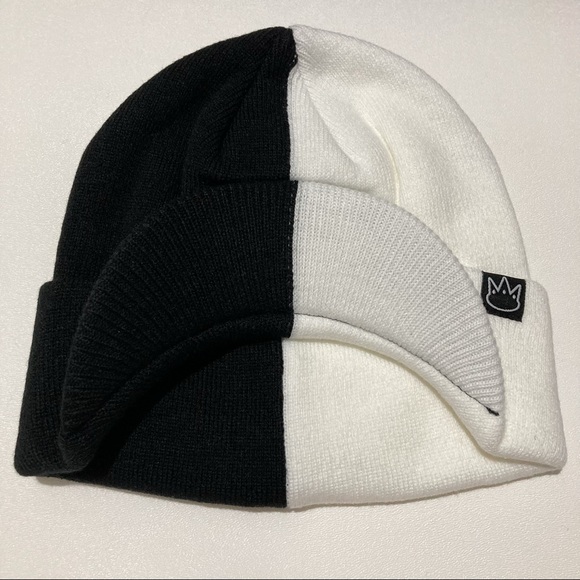 Jay Rauler | Accessories | Jay Rauler Half Black White Two Tone Split ...